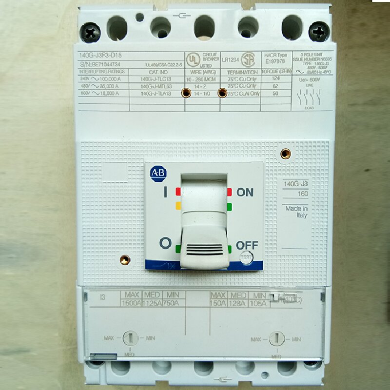 Allen-Bradley 140G-J3F3-D15 Molded Case Circuit Breaker Suppliers ...